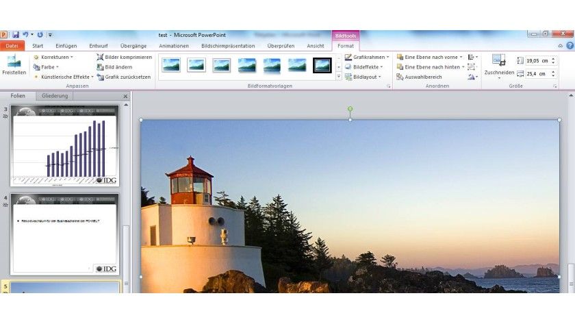 Microsoft Office: Wie Sie Präsentationen mit Powerpoint 2010 erstellen ...